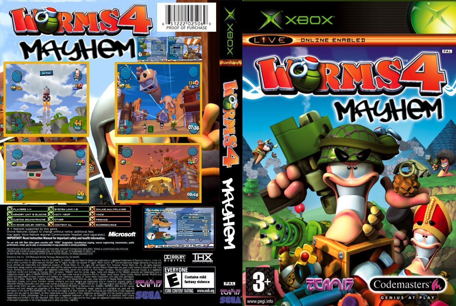 Game Zone: WORMS 4 MAYHEM